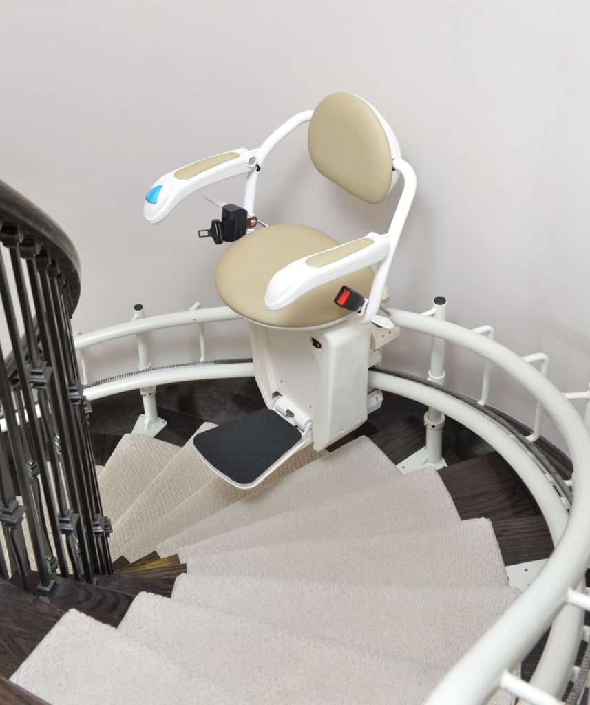 Curved Stairlifts in Hamilton | The Stairlift Store